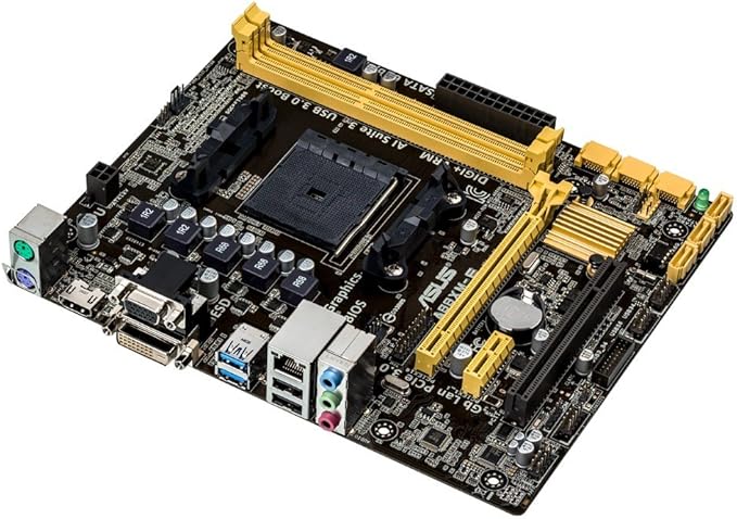 Asus A88 x M-E AMD FM2 + A88 x Socket Micro ATX Motherboard: Amazon.co ...