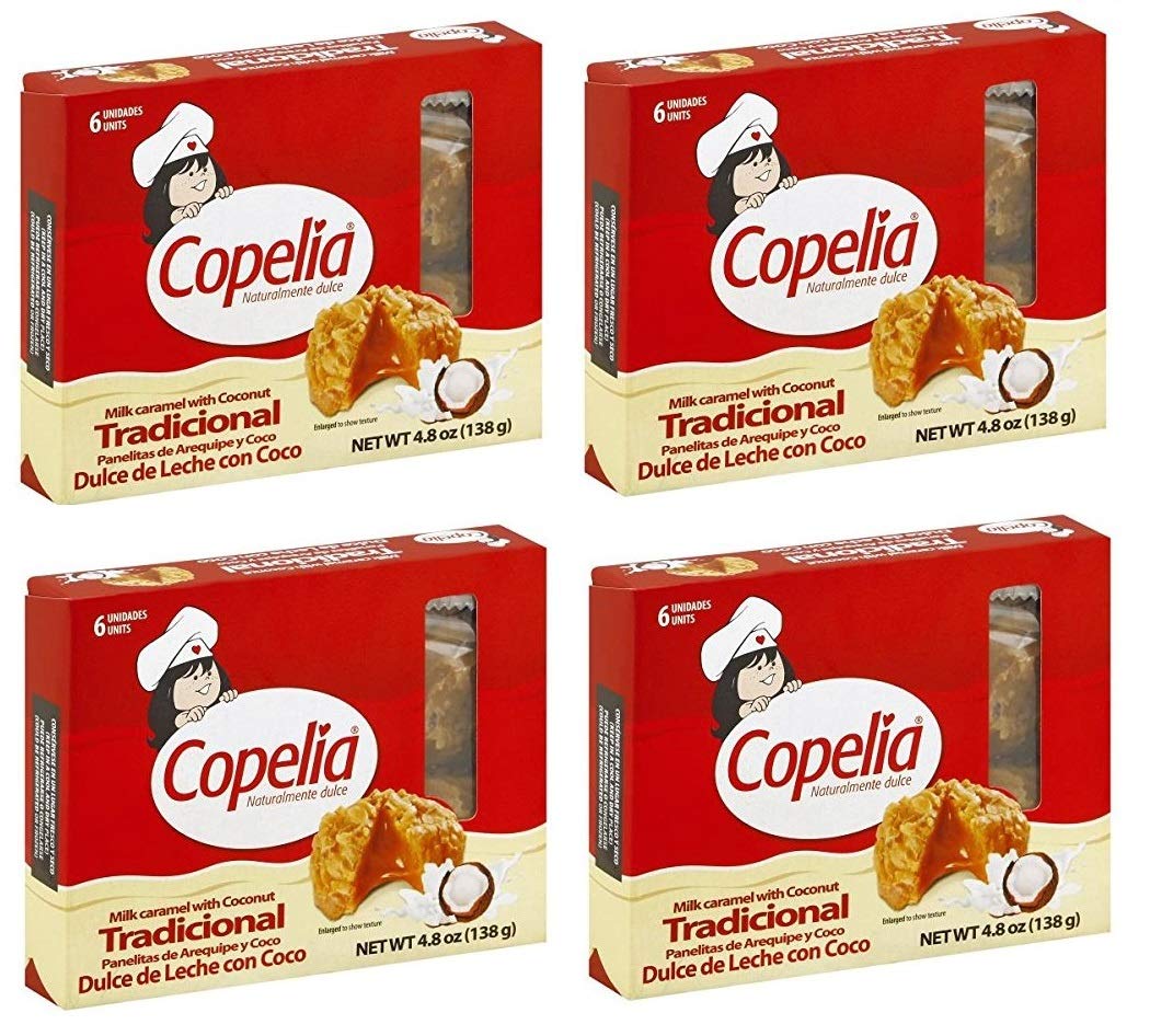 Amazon.com : COPELIA Panelita de Arequipe y Coco/Milk caramel with ...