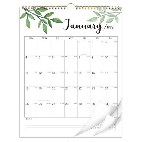 2026 Calendar - Vertical Wall Calendar 2026, JAN. 2026 to DEC. 2026, 14 ...