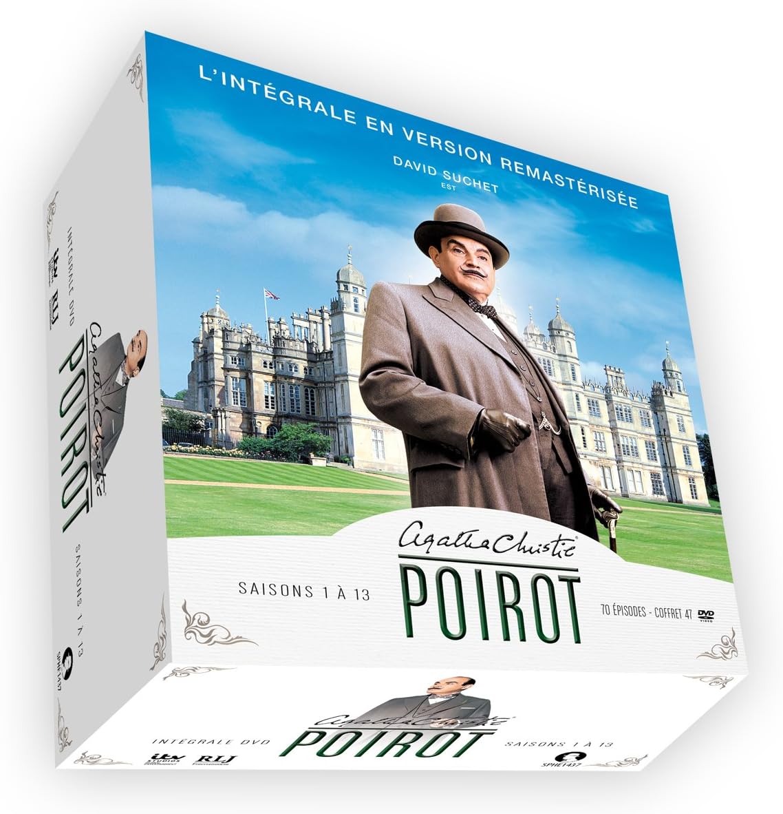 Coffret intégrale poirot FR Import DVD Suchet, David: Amazon.co.uk: DVD ...