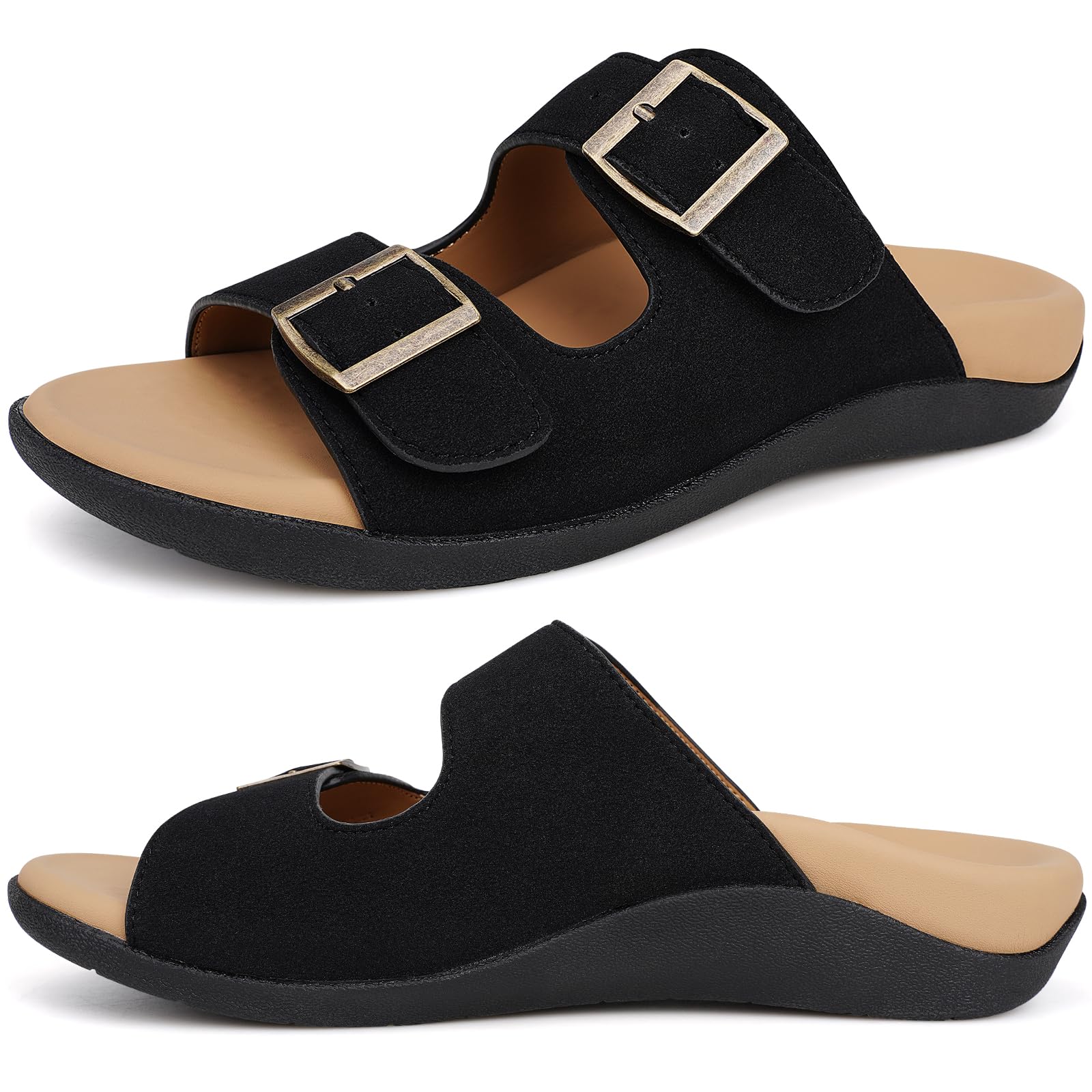 V.Step Orthopedic Slide Sandals with Arch Support Man Women Orthopedic ...