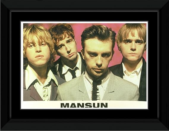 Mansun - Band Framed and Mounted Print - 14.4x9.2cm: Amazon.co.uk ...