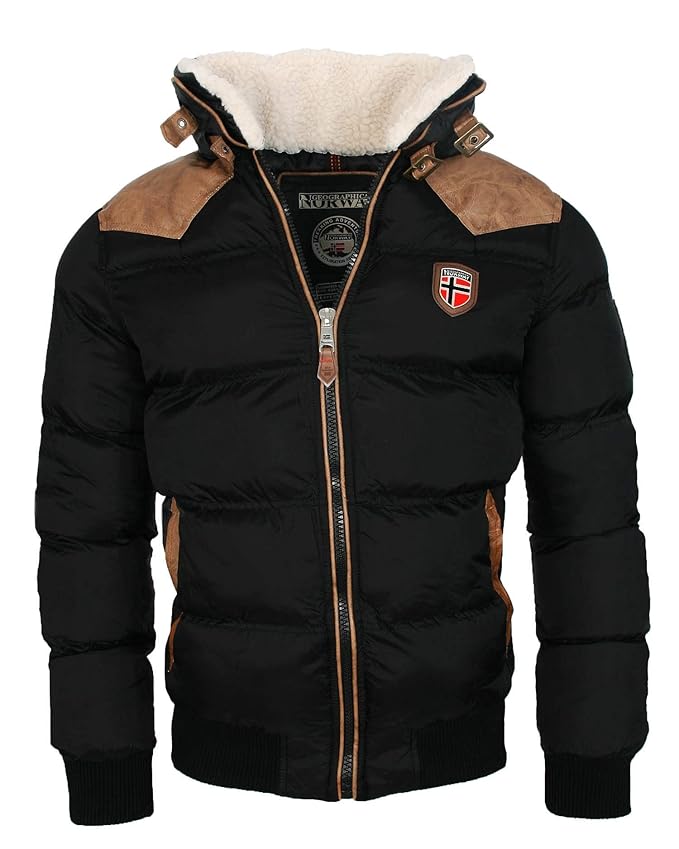 Geographical Norway varm vinterjacka designer män vinter täckjacka ...