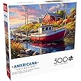 Amazon.com: Buffalo Games - Imagine It Images - Old Boathouse - 500 ...