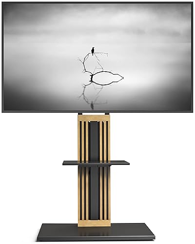 FITUEYES Design Floor TV Stand for 55 65 75 80 inch TV, Modern TV Stand ...