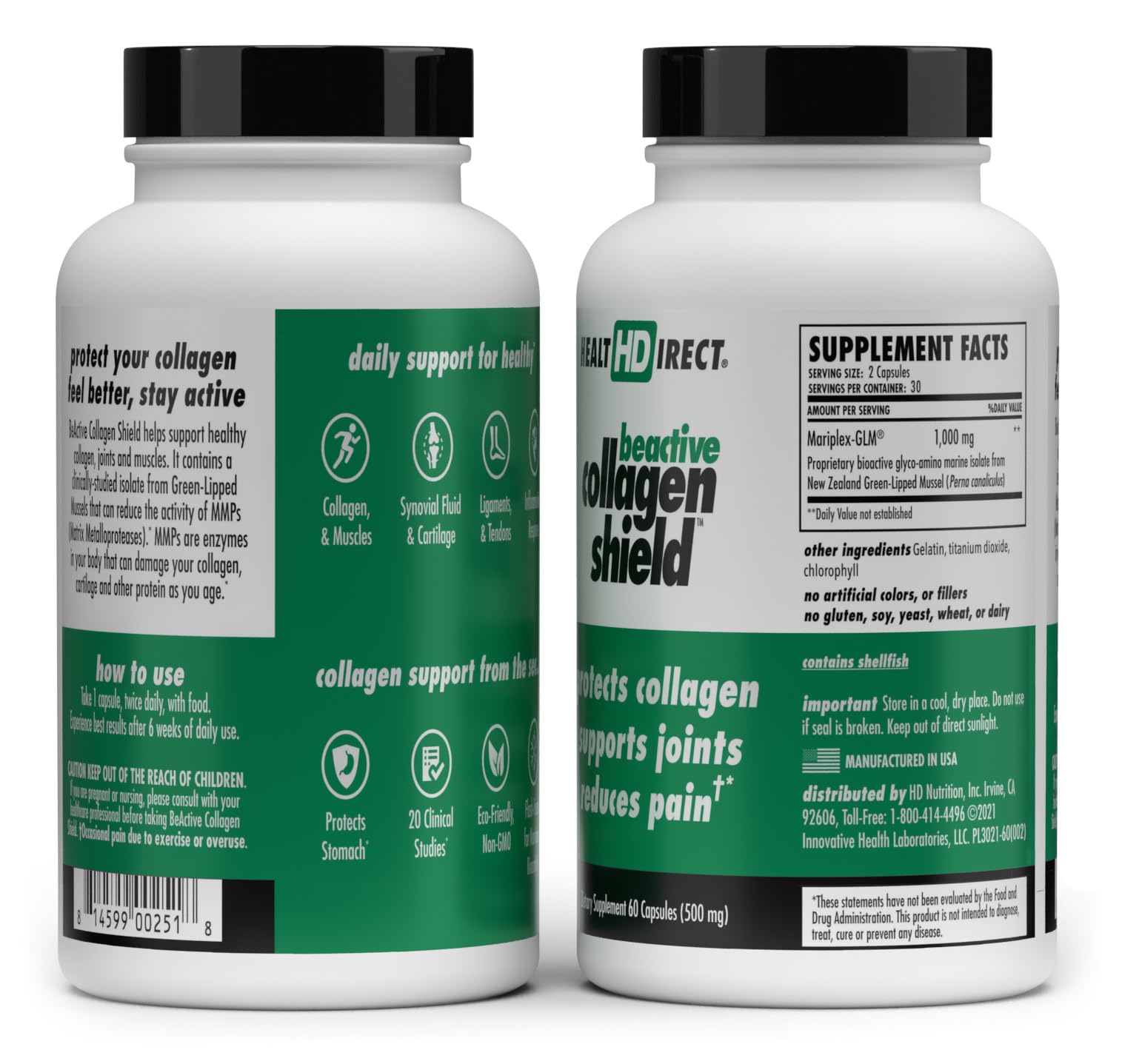 Mua HEALTH DIRECT - BeActive Collagen Shield - 60 Capsules - Advanced ...