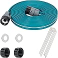 Amazon.com : LINEX Sprinkler Soaker Hose 15 ft for Garden Lawn Watering ...