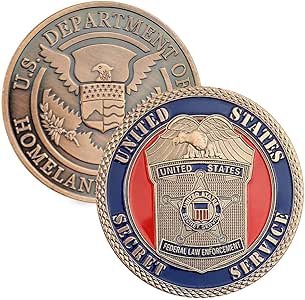 Amazon.com: US Homeland Security Challenge Coin Law Enforcement ...