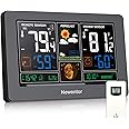 Amazon.com: Newentor Weather Station Wireless Indoor Outdoor ...