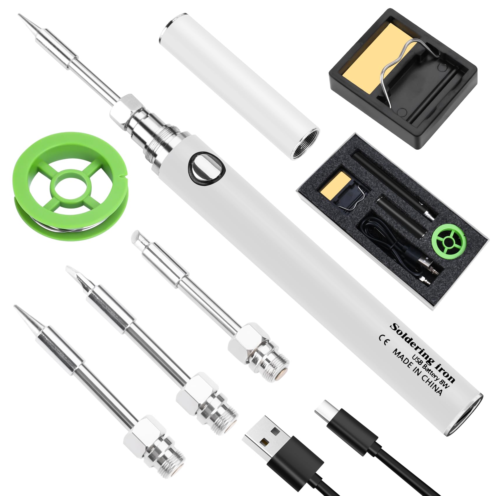 Mua KKMOL Cordless Soldering Iron Kit - Portable Cordless Soldering ...