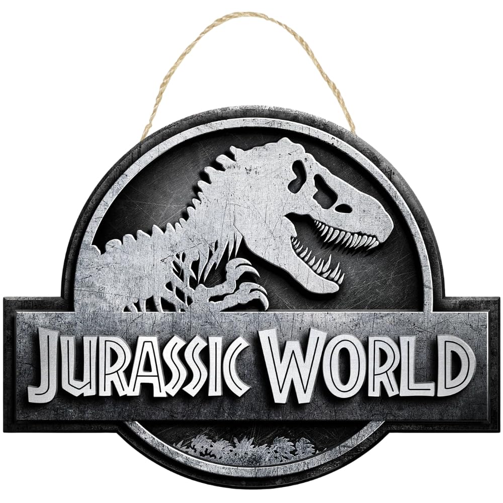 Jurassic World Into the Wild Sign - 15" x 12" x 1" (Pack of 12 ...