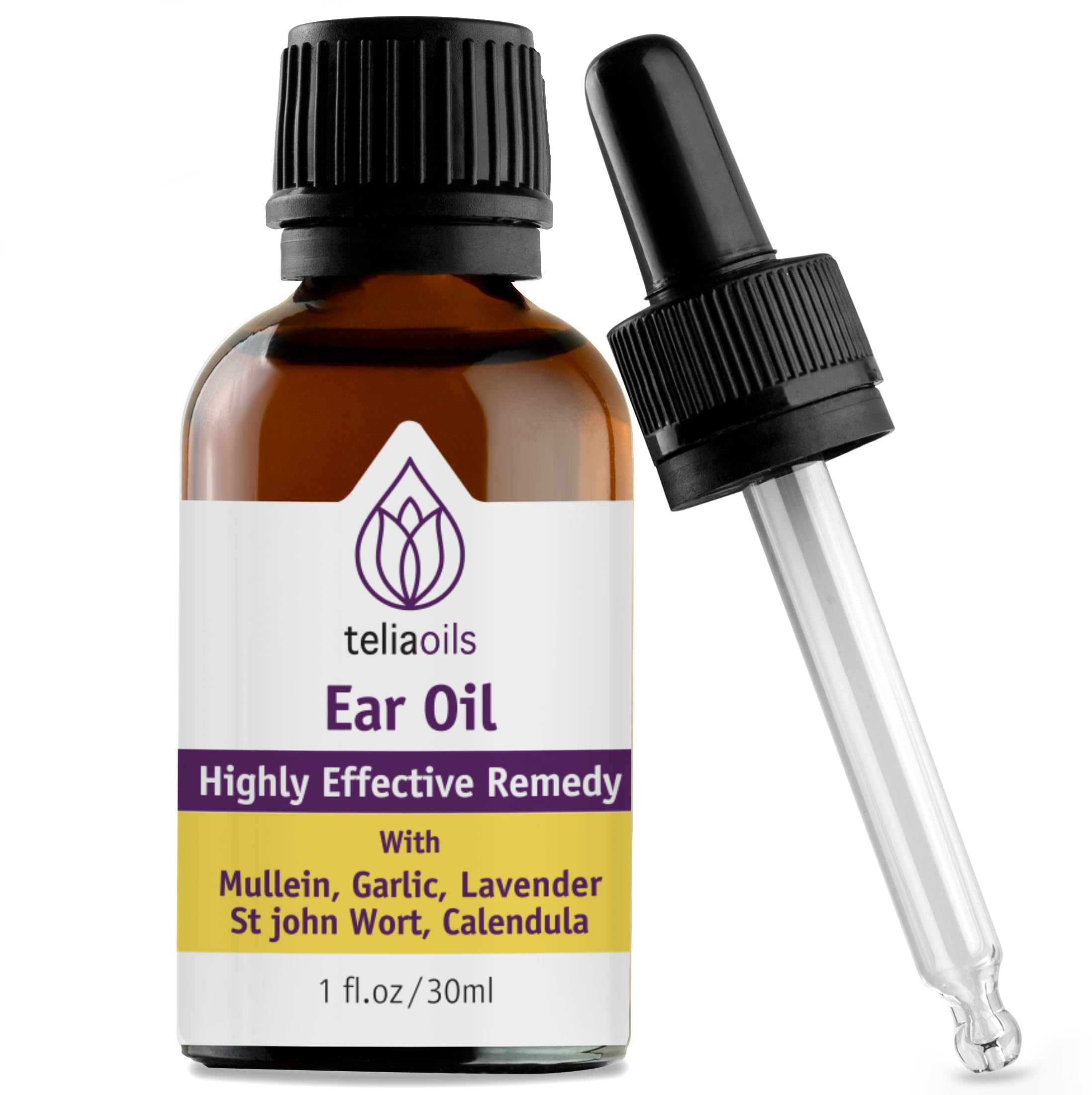 Mua Teliaoils Natural Ear Drops Essential Oil with Garlic and Mullein ...