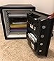 SentrySafe SFW123ES Fireproof Waterproof Safe with Digital Keypad, 1.23 ...