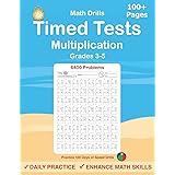 Humble Math - 100 Days of Timed Tests: Multiplication: Grades 3-5, Math ...