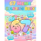 Amazon.com: 67 Meme Coloring Book: A Fun & Trendy Coloring Adventure ...