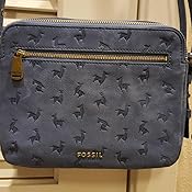 Fossil Piper Toaster Crossbody, Cornflower, One Size: Handbags: Amazon.com