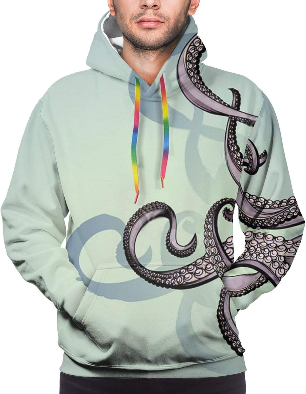 Hangyin Tentacles of Octopus Cotton Men Women 3D Hoodie Sweatshirt for ...