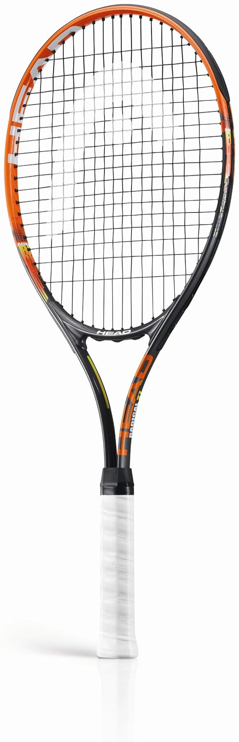Head Radical 27 Tennis Racket Grey Orange 4 Grip