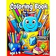 Coloring Book for Toddlers - 100 Easy And Fun Coloring Pages For Kids ...