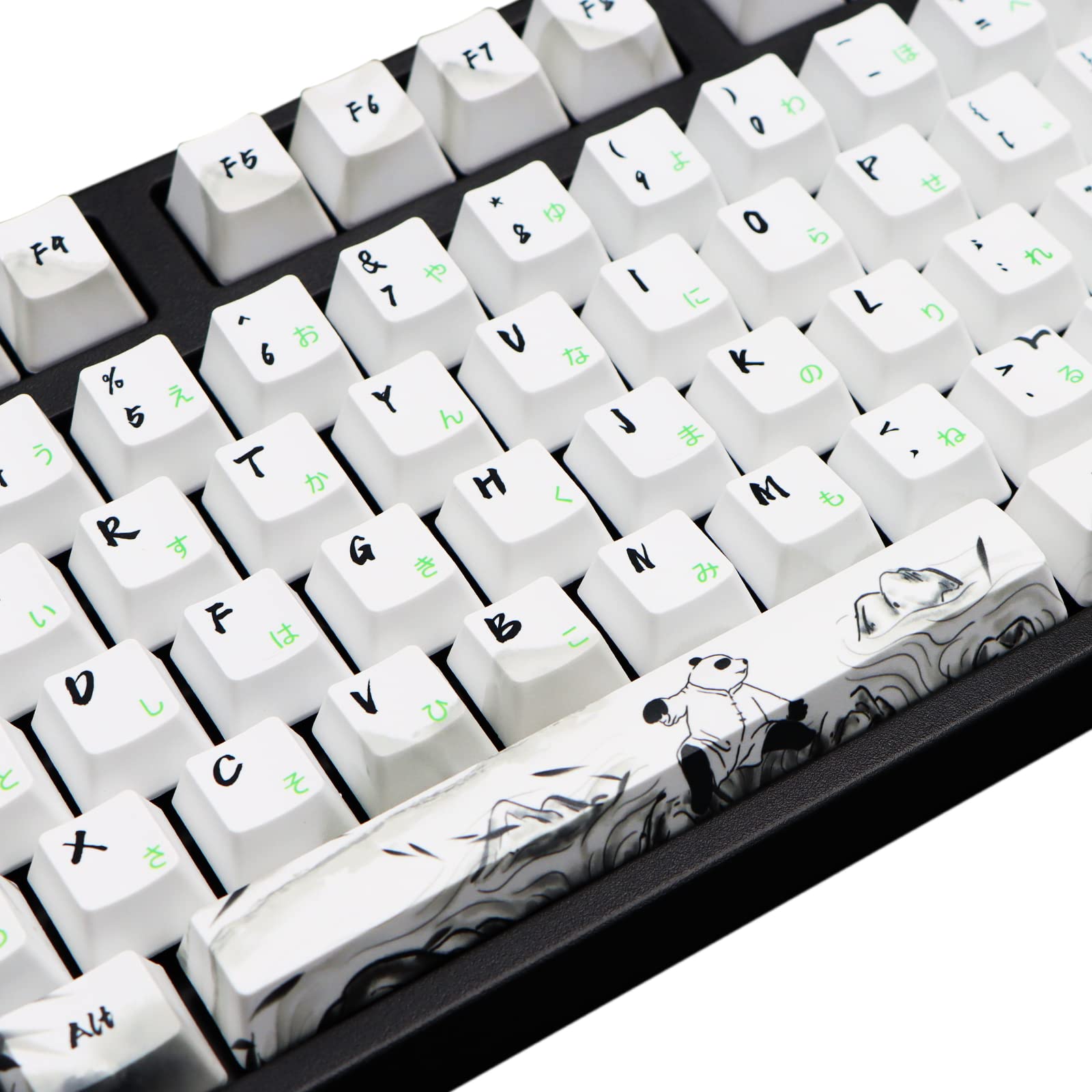 Mua MOLGRIA Keycaps 110 Set Ink Panda for Full Sized Keyboard, Custom ...