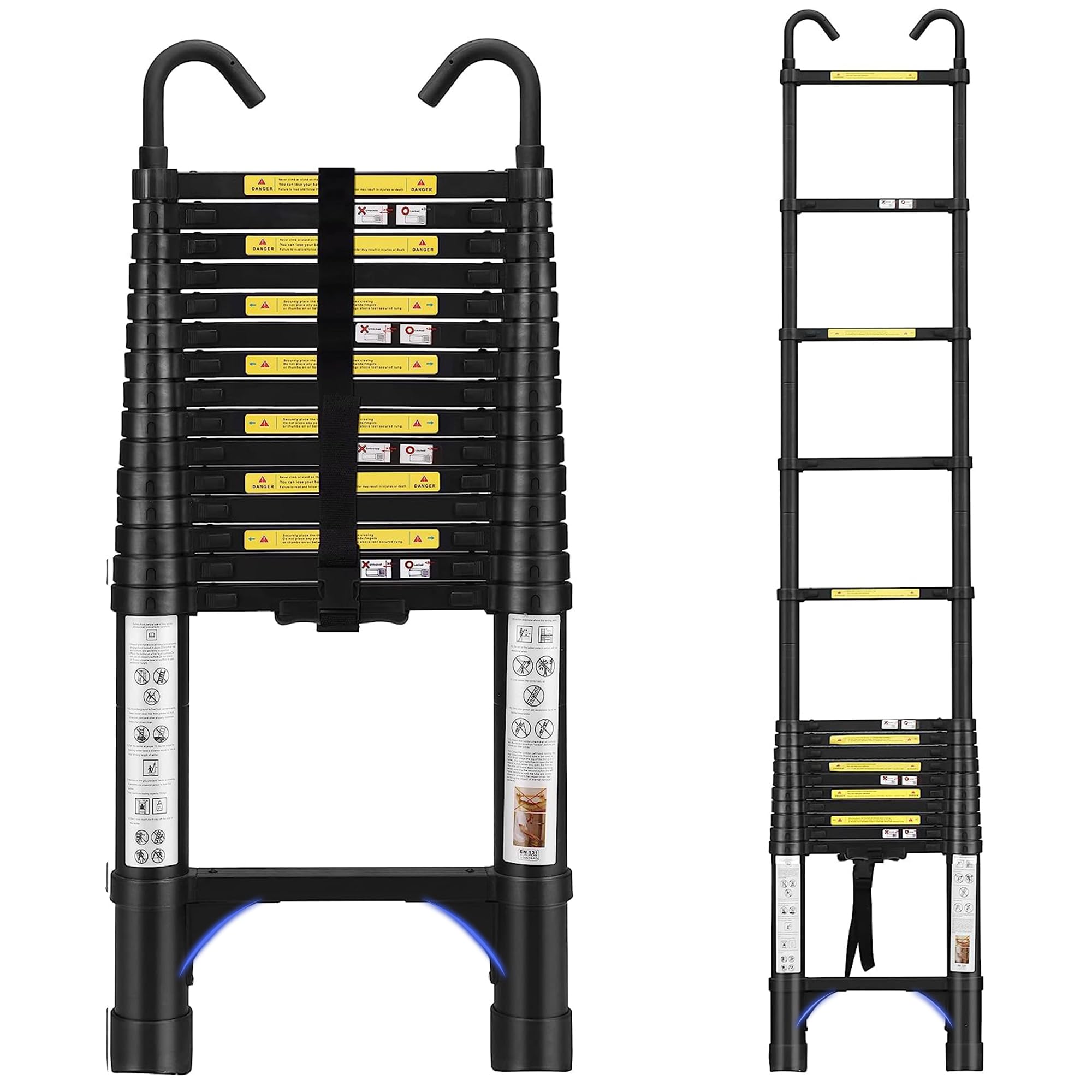 Mua FEETE Telescopic Ladder, 5M Aluminum Lightweight Telescopic Ladder ...