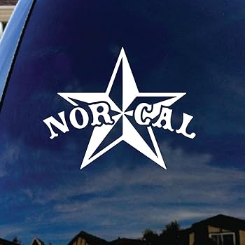 Amazon.com: Norcal California Flag Decal Sticker SM: Automotive