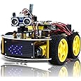 Amazon.com: KEYESTUDIO Smart Car Robot,4WD Programmable DIY Starter Kit ...