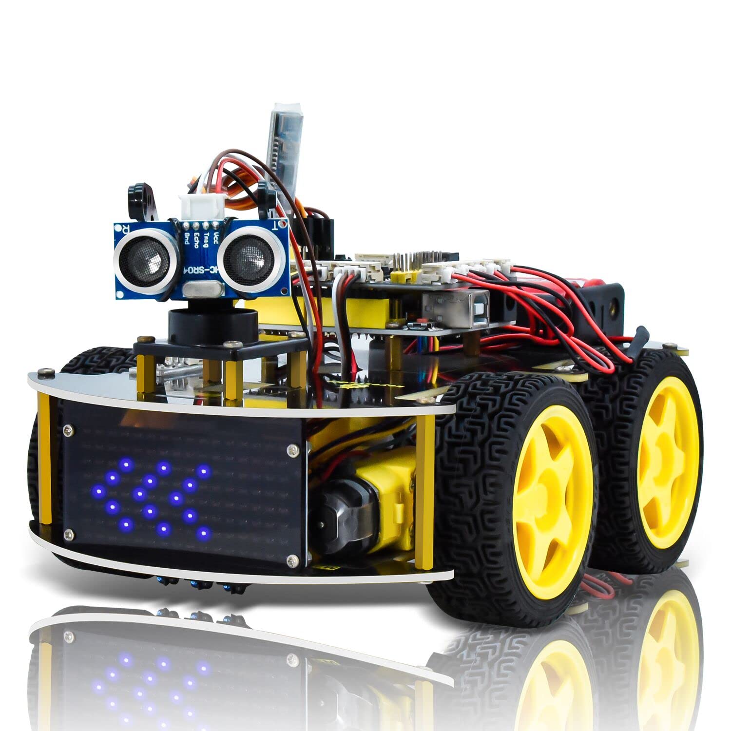 Mua Smart Car Robot,4WD Programmable DIY Starter Kit for Arduino for Uno R3,Electronics ...