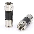 Amazon.com: Coaxial Cable Compression Fitting - 10 Pack Connector - for ...