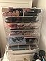 Amazon.com: Yieach Large 5 Drawers and 11 Grids Acrylic Makeup ...