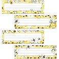 Amazon.com : Whaline 80Pcs Bee Bumble Name Tag Stickers Watercolor ...