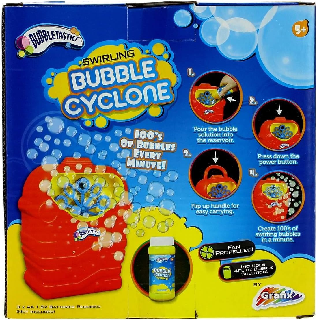 Grafix Bubble Factory Bubble Machine – BigaMart