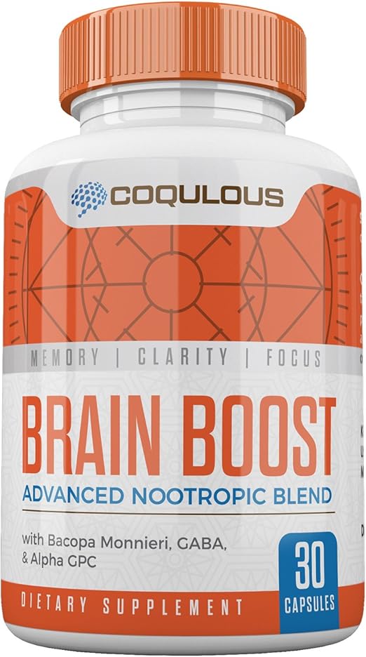 Amazon.com: Brain Supplement - Nootropic, Brain Boost with GABA ...
