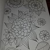 Amazon.com: 100 Flower Designs: Coloring Book For Adults Featuring ...