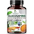 Amazon.com: Glucosamine Chondroitin MSM Complex - Joint Support Supplement Turmeric & Boswellia ...