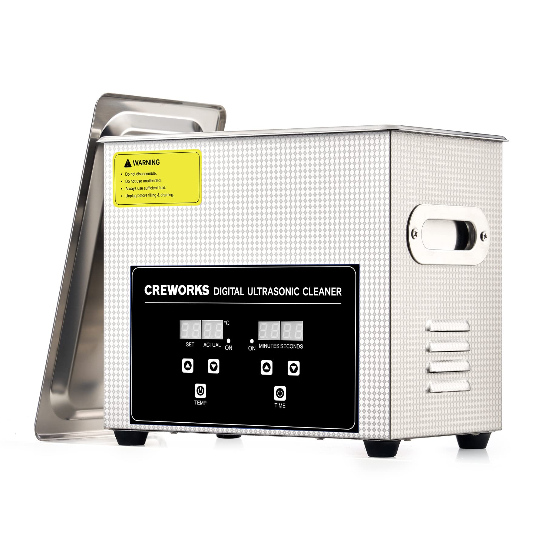 Mua CREWORKS Ultrasonic Cleaner with Heater and Timer, 0.8 gal Digital ...