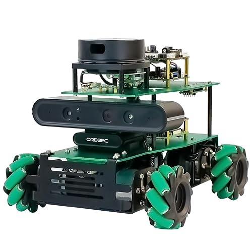 Yahboom ROS2 AI Robot for Raspberry Pi 5 Lidar Mapping Navigation Depth Image 3D Analysis ...