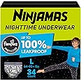 Amazon.com: Pampers Ninjamas Nighttime Bedwetting Underwear Boys - Size ...