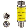 Tv Surge Protector 2-Pack Coaxial Surge Protector For TV Antenna ...