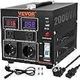 Amazon.com: VEVOR Voltage Converter Transformer, 2000W, Heavy Duty Step Up/Down Transformer ...