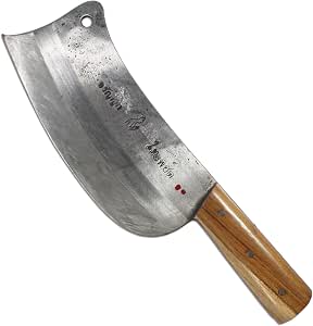 Amazon.com: Heavy Duty Meat Cleaver Bone Axe Full Tang Chef Butcher ...