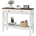 Amazon.com: Lomojo Console Table,Sofa Table 13.8" D x 39.37" W x 31.5 ...