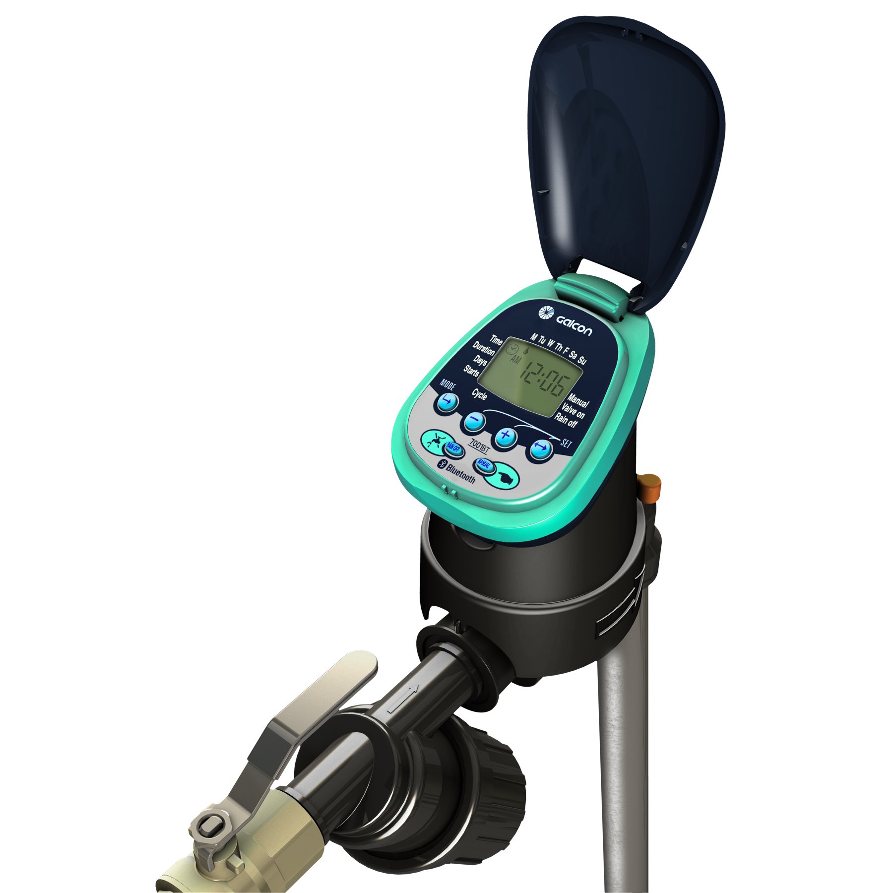 Buy Galcon Bluetooth Single Station Controller with Valve - Thread Size ...