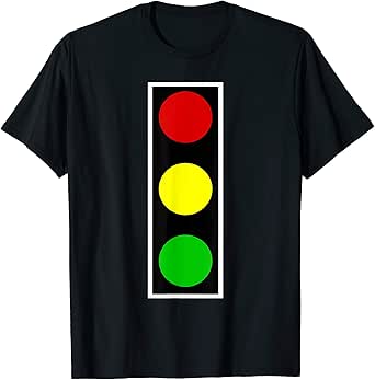 Amazon.com: Traffic signal light fancy dress costume tshirt: Clothing