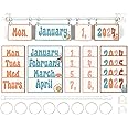 Amazon.com : Groovy Calendar Bulletin Board Retro Hippie Flip Calendar ...