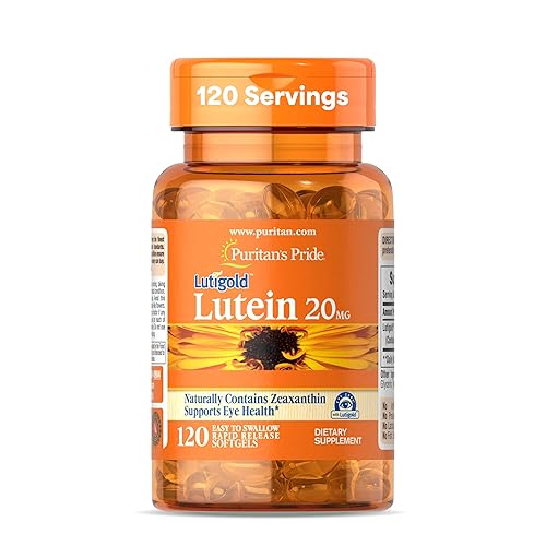 Puritan's Pride Premium Lutigold™ Lutein Carotenoid 20mg with ...