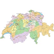 Mapa De Suiza