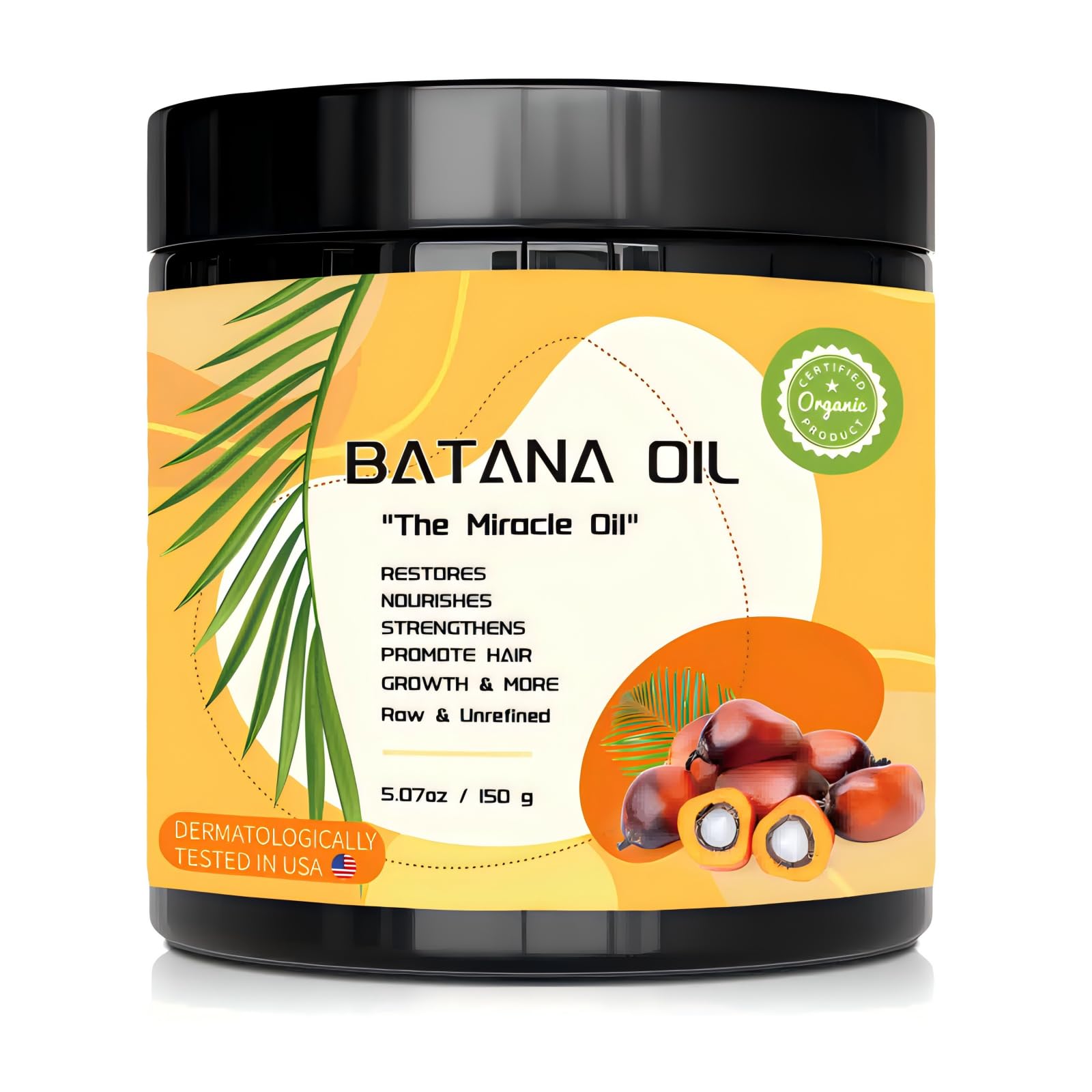 Generic Raw Batana Oil for Hair Growth | Organically Sourced from ...
