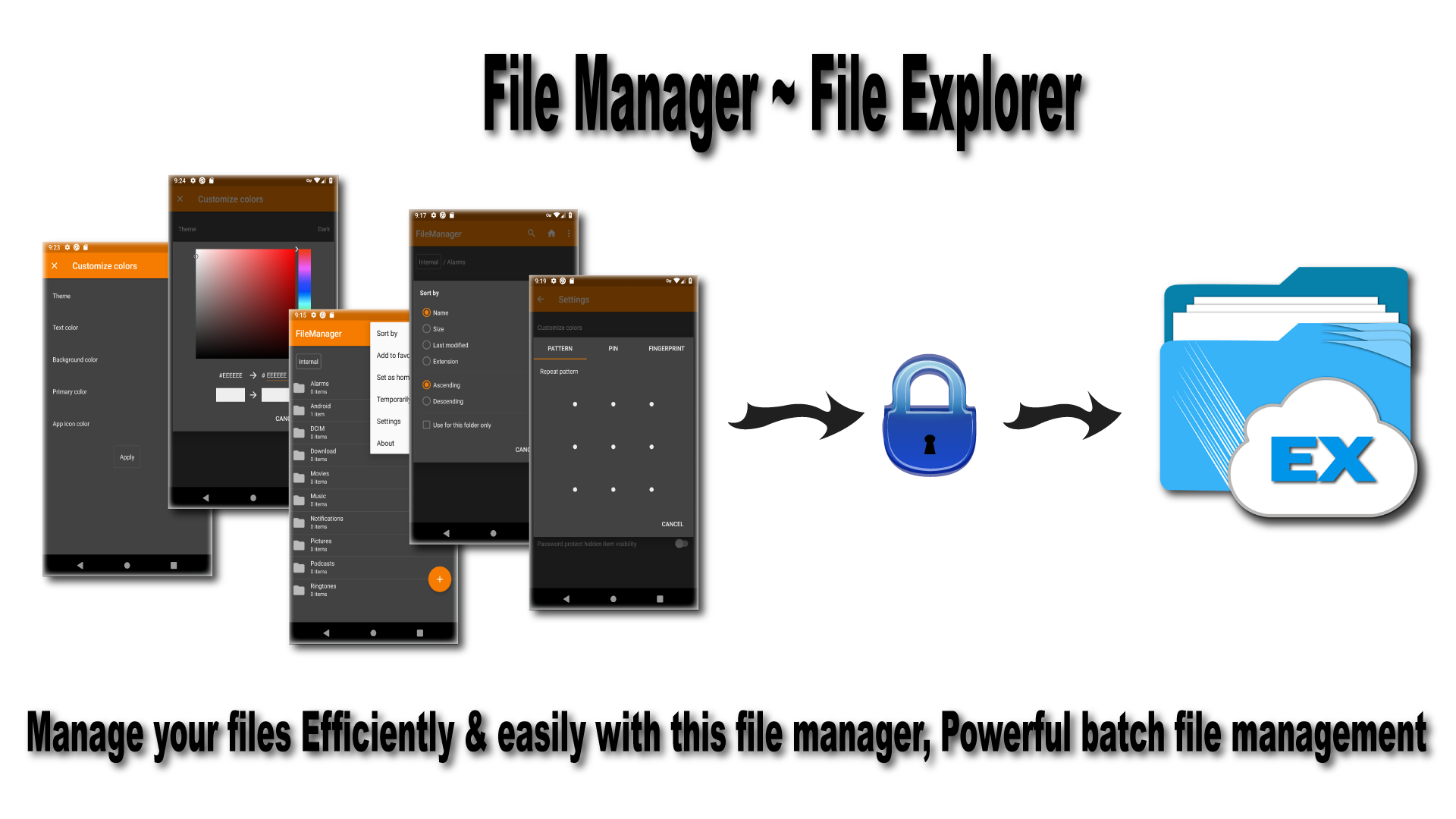 EX File Manager | File Explorer(File Browser)-Free:Amazon.com:Appstore ...