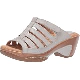 Amazon.com | Rialto Shoes"VINNY" Women's Sandal, NATURAL/SUEDED/SMOOTH ...